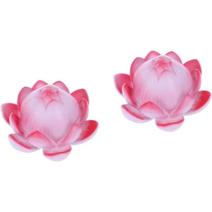 2 Pièces Fleur Veilleuse Led Lumières Led Lotus Lumière Bouddhiste Led ...