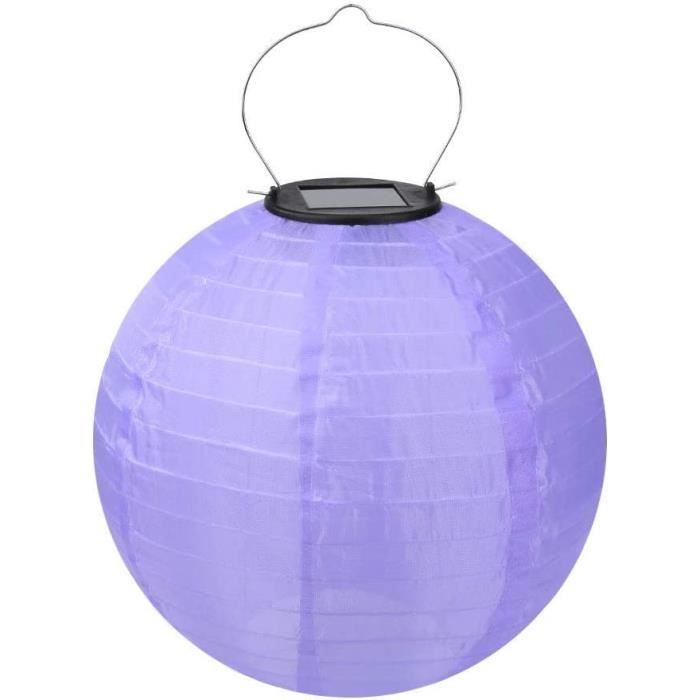 Lampes Solaires Lanternes En Papier Jardin Extérieur, Lanternes Extérieures Chinoises Solaires ...