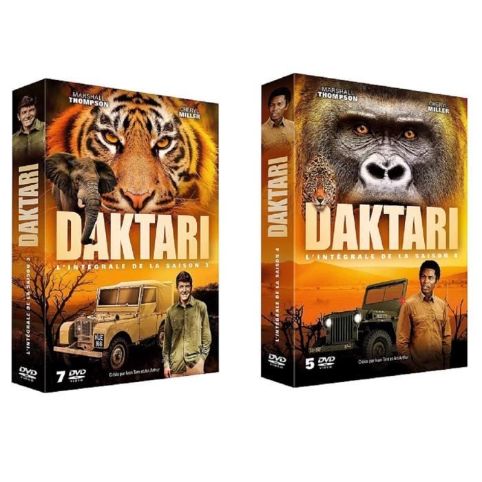 Daktari - Coffrets Integrales Saisons 3 + 4 [DVD] - Cdiscount DVD