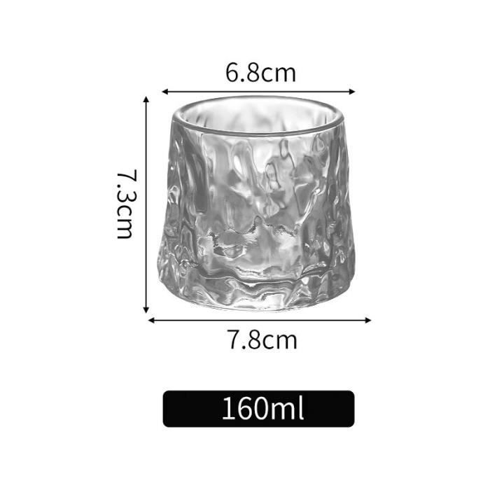 Verres à cocktails - Créatif - 160ml - Gobelet à liqueur - Compatible ...