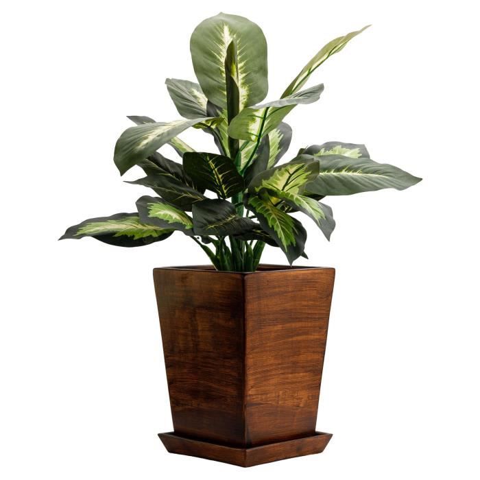 Pot de fleurs Cache pot Boite a fleur Dimensions (LxlxH) : 29,5x29,5x34 ...