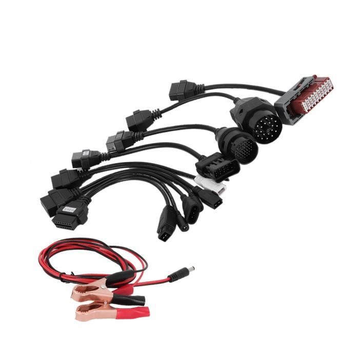 Dioche Cordon Gorgeri Automotive Diagnostic Cable, 8 in 1 Vehicle ...