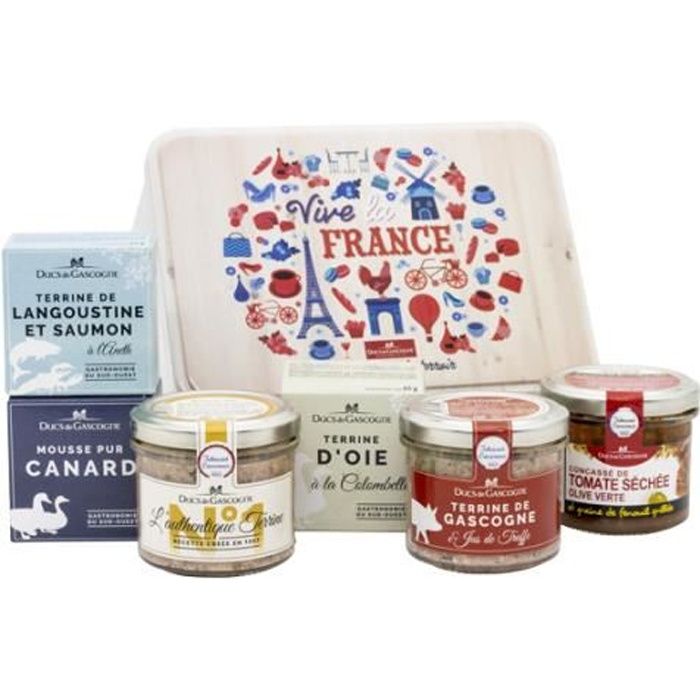 DUCS DE GASCOGNE - Coffret Gourmand "Vive la France" - Comprend 6 ...