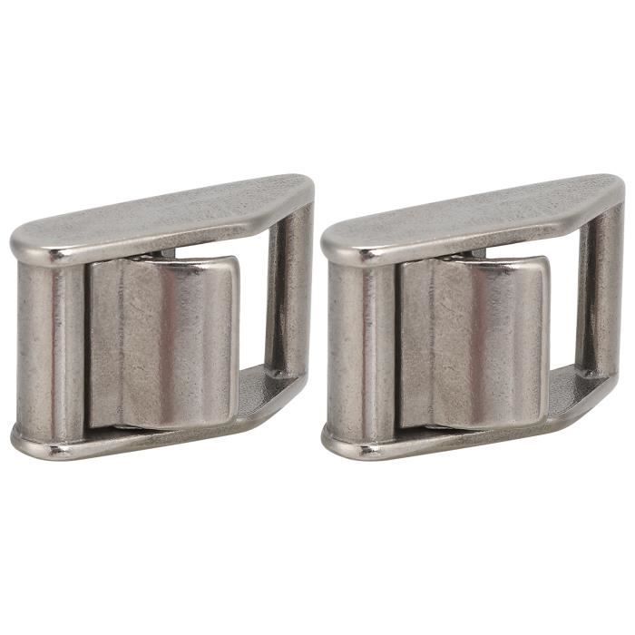 2Pcs Cam Flap Boucles En Acier Inoxydable 316 Heavy Duty Attache Sangle ...