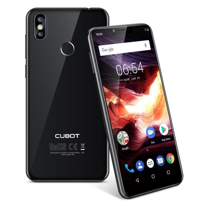 Cubot P20 4G Smartphone CAMÉRA Superbe 6.18'' FHD+ Octa-Core 4Go+ 64Go ...