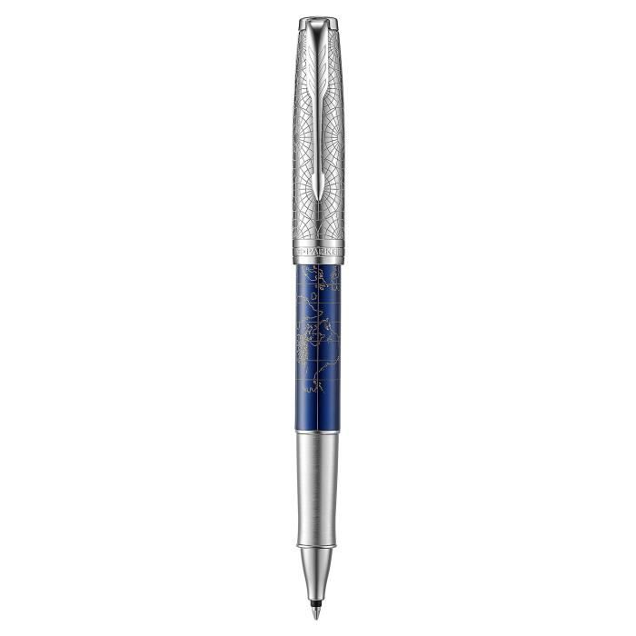PARKER Sonnet Edition Spéciale stylo roller, Atlas blue silver ...