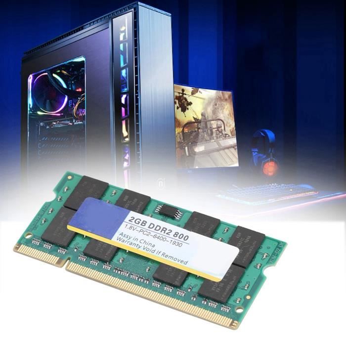 Mémoire RAM DDR2 - SALALIS - 2G - 800MHz - 1.8V - Compatible Intel/AMD - Cdiscount Informatique