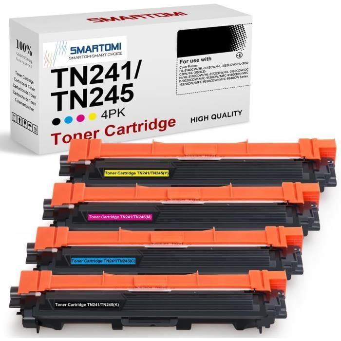 Tn241 Tn245 Cartouches De Toner Compatible Pour Brother Tn-241 Et Tn ...
