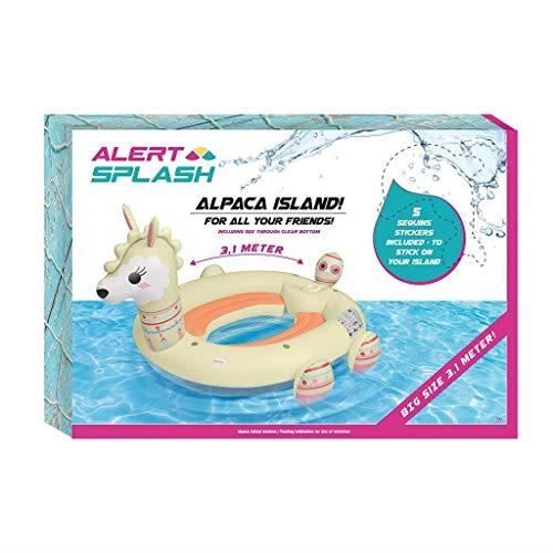 Alert Splash Opblaasbare Lama Eiland met 5 Stickers 310x270x175 cm ...