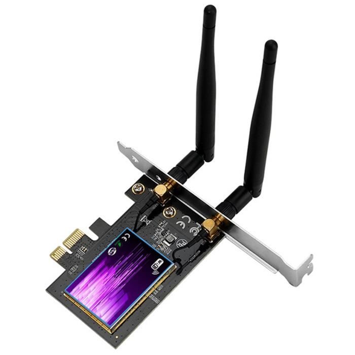 Carte RéSeau 3000 Mbps WiFi 6 PCIE X1 Bluetooth 5.0 Wifi6, Carte RéSeau ...