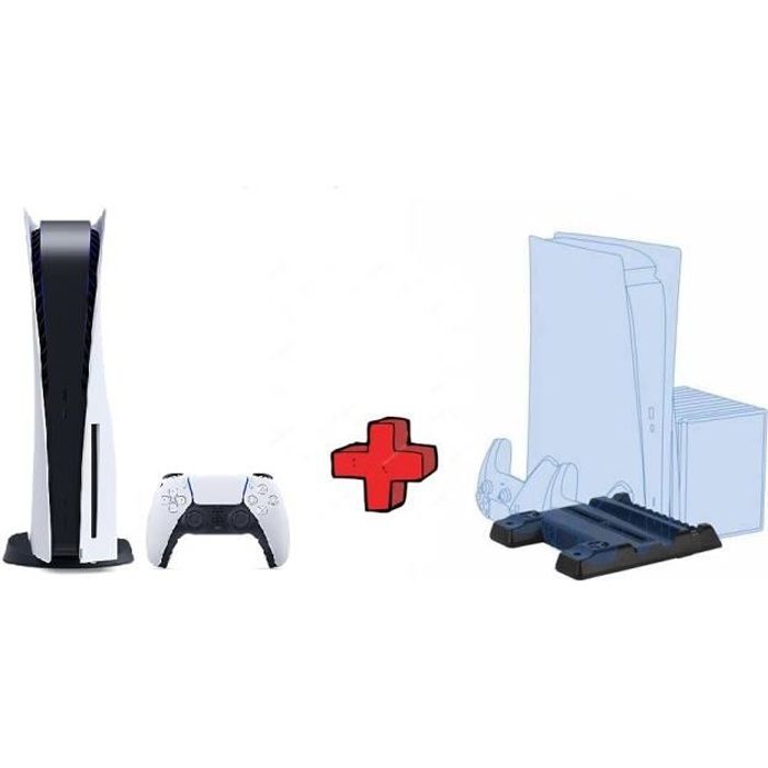 Console Ps5 Standard + socle konix - Cdiscount Jeux vidéo