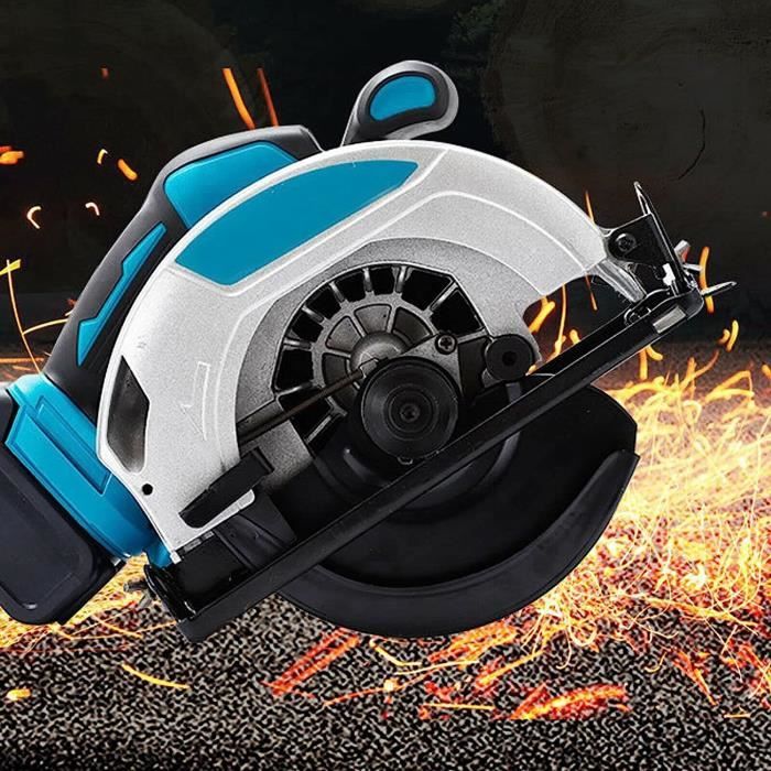 Mini scie circulaire sans fil 185 mm (sans batterie) pour batterie au ...