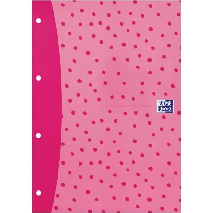 , Lined Paper A4 Refill Pad, 140 Pages, Assorted Colours, Single Refill ...