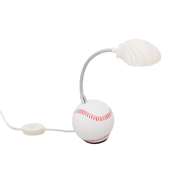 Lampe de table - TMISHION - Baseball - LED - Rechargeable USB - Lumière ...