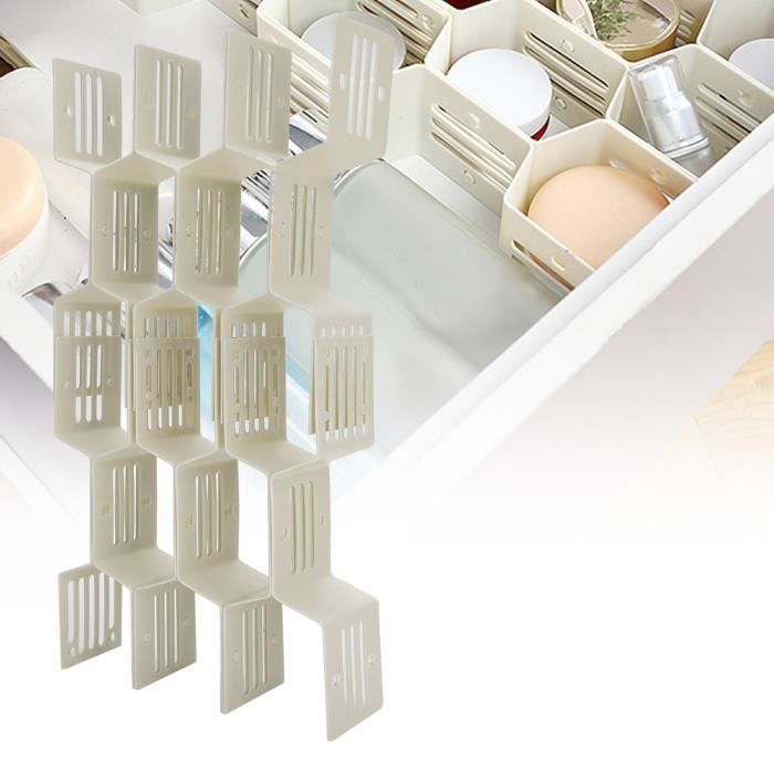 TMISHION séparateur de tiroir 12pcs tiroir diviseur étagères de ...