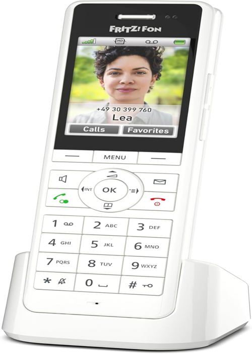 Fritz!Fon X6 Blanco International Téléphone Sans Fil Dect Full Duplex ...