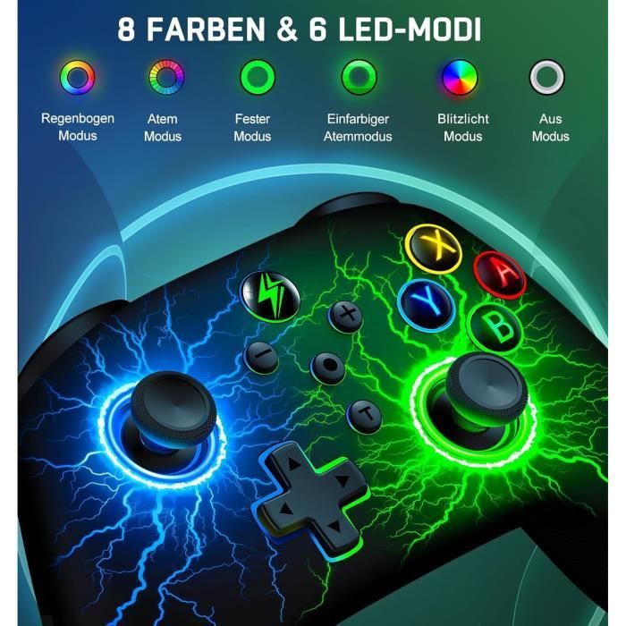 Manette Switch Pro Pour Nintendo - Manette Switch Sans Fil Pour Switch ...