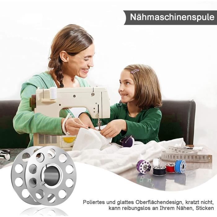 50 Pièces Canette Metal Machine A Coudre, Machine À Coudre De Canette ...