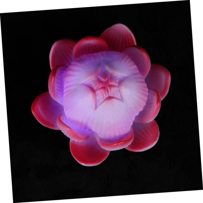 2 Pièces Fleur Veilleuse Led Lumières Led Lotus Lumière Bouddhiste Led ...
