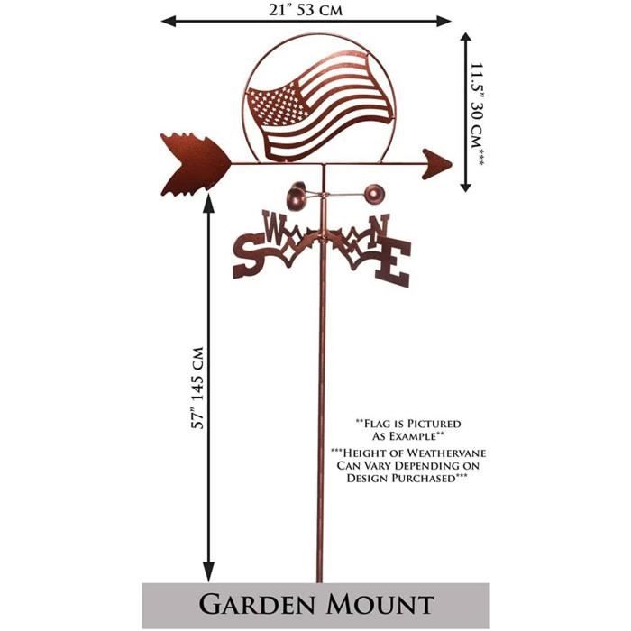 Girouette Métal Girouette Cheval Licorne Girouette INOX Piquet de ...