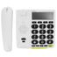 DORO Téléphone filaire PhoneEasy 312cs avec ID d'appelant - Blanc ...
