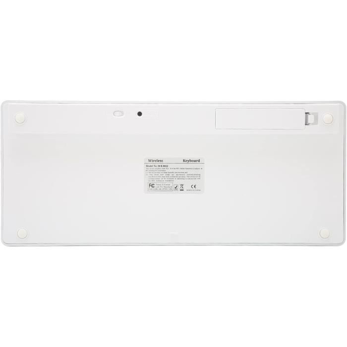 Clavier Sans Fil 78 Touches Pour Clavier Arabe Clavier Allemand Clavier ...