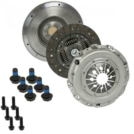 Kit d'embrayage complet avec Volant Moteur Rigide pour SEAT LEON 1.9 TDI 130 09-2000-06-2006 ...