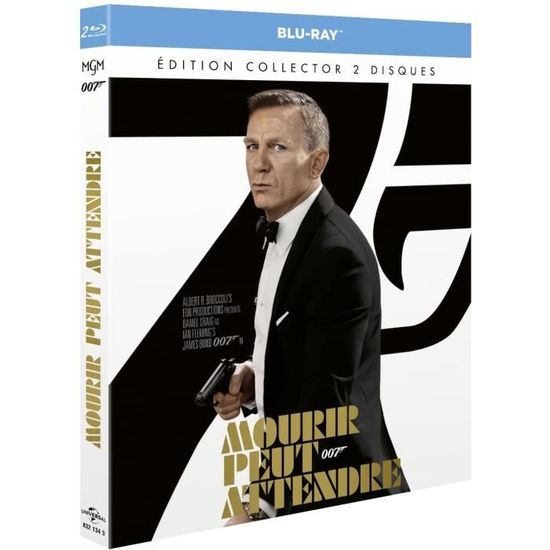Mourir Peut Attendre - Dernier film James Bond - 2 Disques Blu ray Ed Collector 2022 - Cdiscount DVD