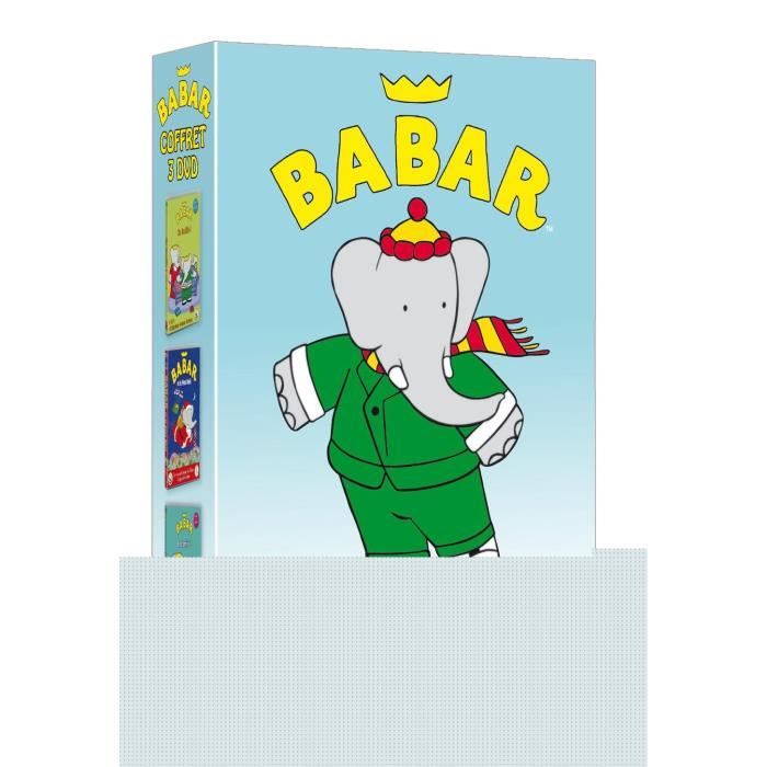 DVD Coffret Babar - Achat / Vente dvd dessin animé Coffret Babar à prix ...