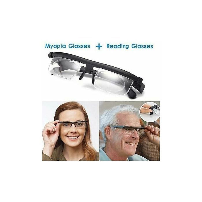 Focus lunettes réglables 3 à +6 dioptries myopie lunettes lunettes de ...