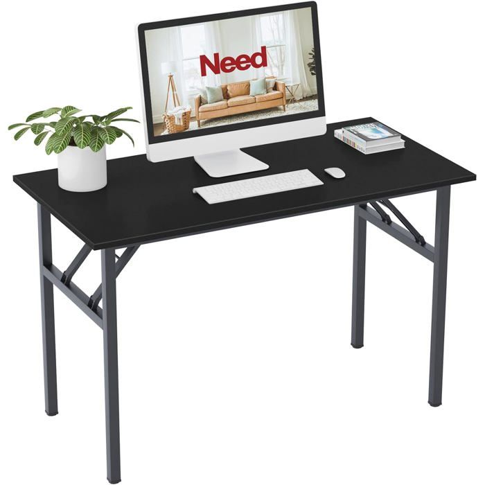 Need AC5CB Folding Computer Desk 120 x 60 cm Study/Dining Table for ...