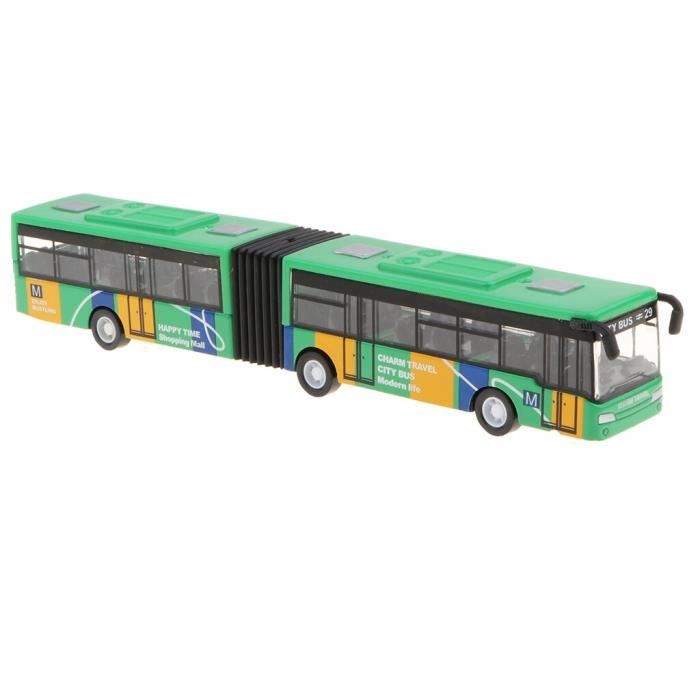 Vert - Bus Articulé À Friction Pour Enfants, Garçons Et Filles Âgés De ...