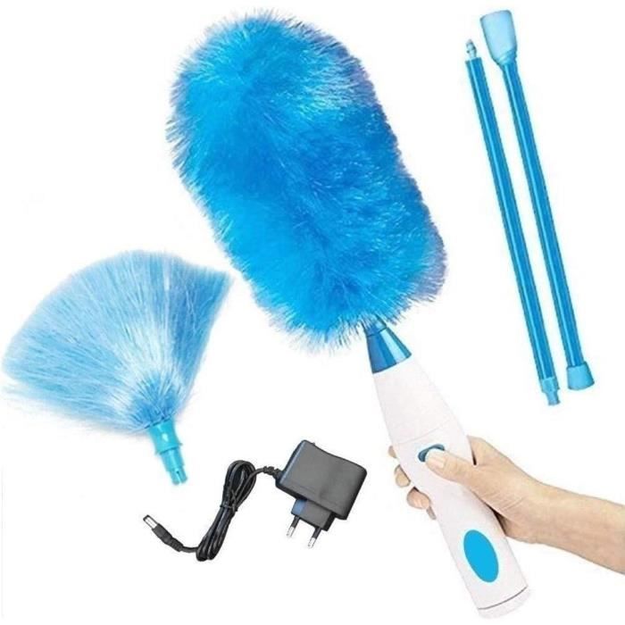 Spin Duster Duster Électrique Multifonction À Piles 360 Degrés Rotatif ...