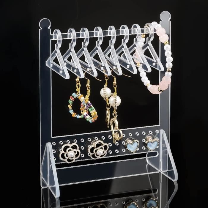 64 Trous Support De Boucle D'Oreille, Porte Boucles D'Oreilles En ...