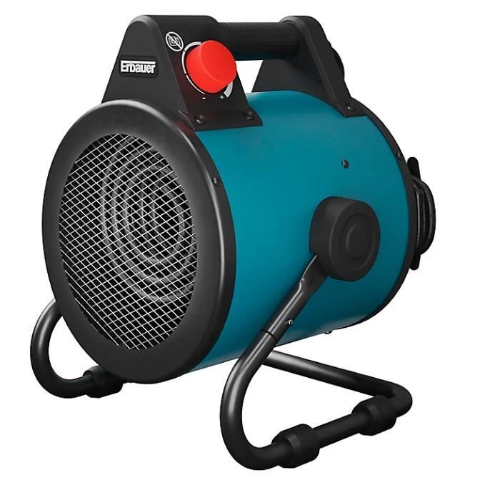 ERBAUER - Chauffage D'Atelier Soufflant 3000w - 30m² De Chauffe ...
