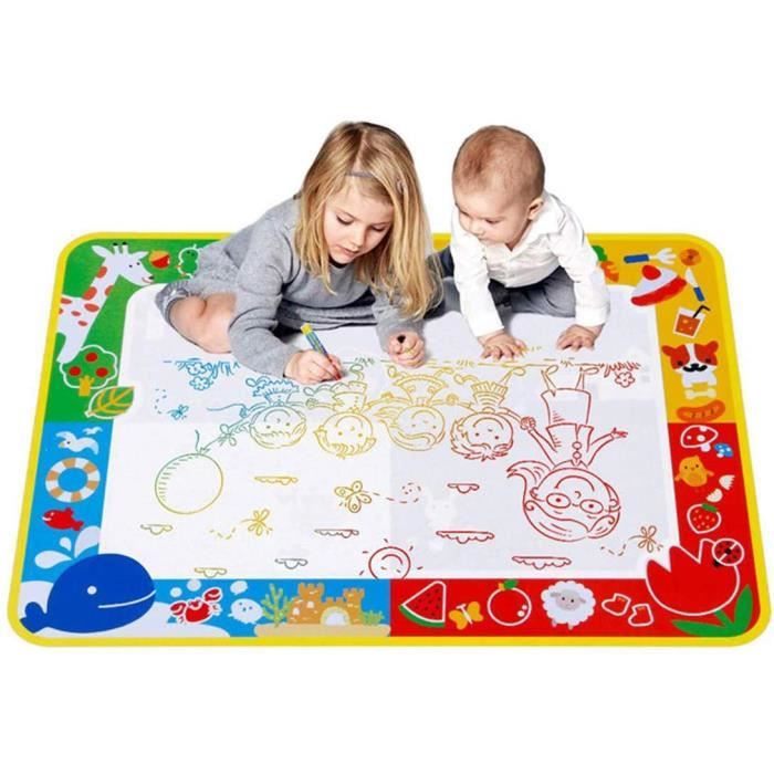 Tapis Dessin EnfantTapis Doodle 100 70cm Eau Peinture Magic Mats,Grand ...