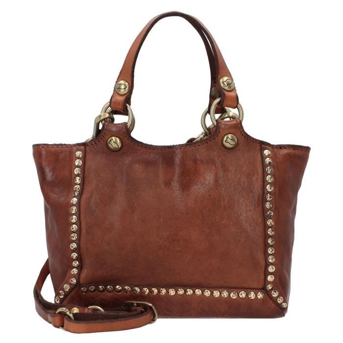 Campomaggi Sac à main Cuir 17 cm cognac tasko01889 - Cdiscount ...