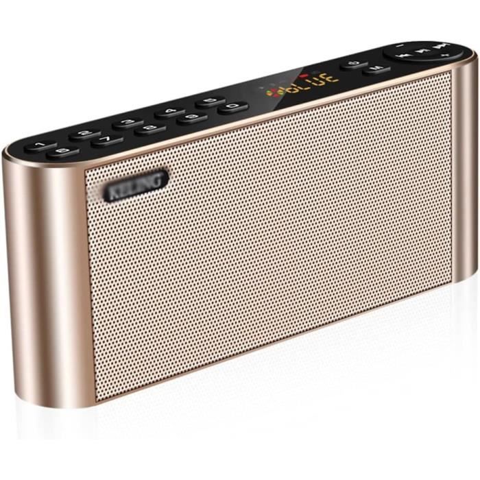 Radio Vintage,Radio Portable Baffle Bluetooth Enceintes Surround Stéréo ...