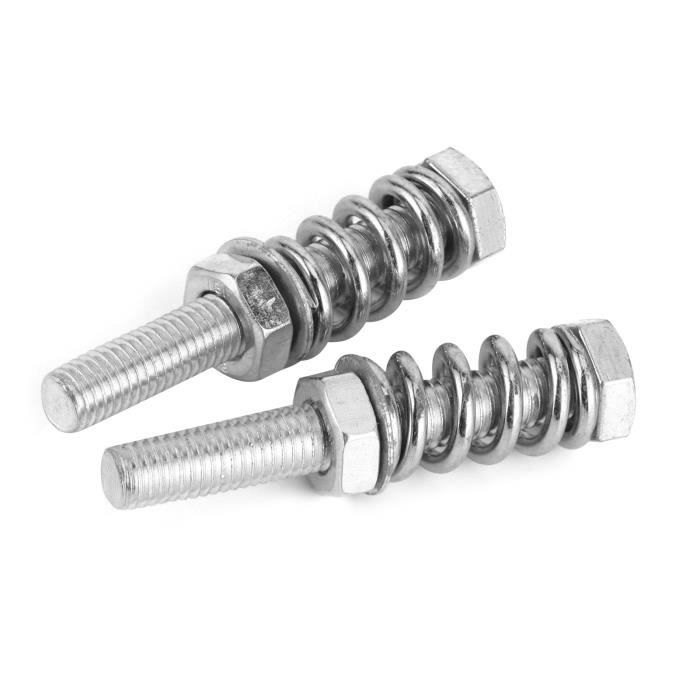 Cikonielf boulons d'échappement Kit d'écrou de goujon de boulon de ressort d'échappement M10x1.5 ...