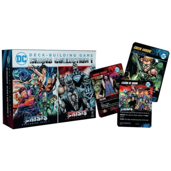DC Comics Deck-Building Game Crisis Collection 1 Box Set - Cdiscount ...