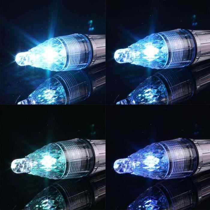 PROJECTEUR,Color Mini Lampe LED Étanche et Clignotante pour la Pêche ...