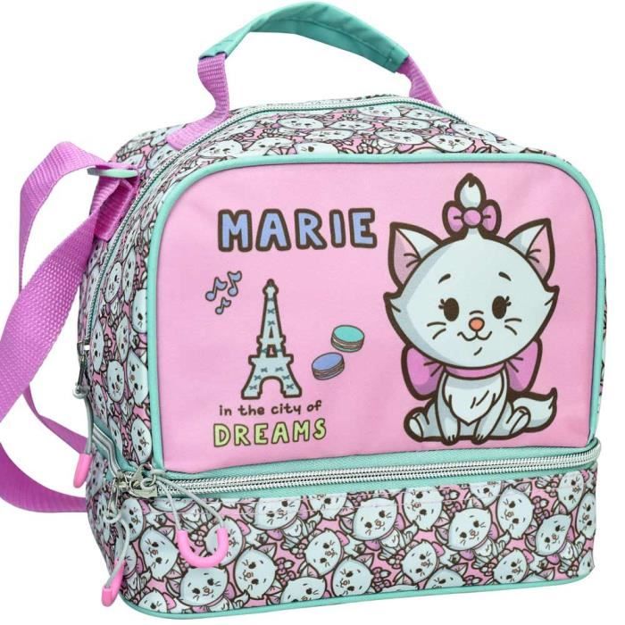 Sac goûter LES ARISTOCHATS - Marie Paris 21 CM - Rose - Enfant ...