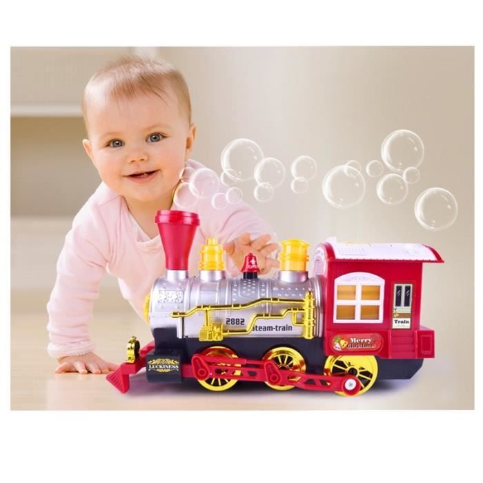 Bubble Train Music Bubble électrique soufflant machine Réaliste jouet ...