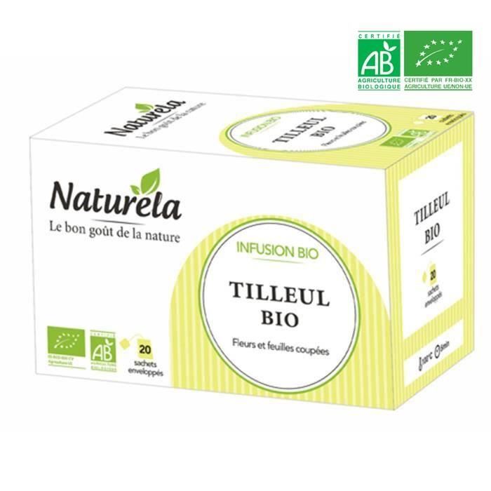 Naturela Infusion Tilleul Infusettes 20 x 1,4g Bio - Cdiscount Au quotidien