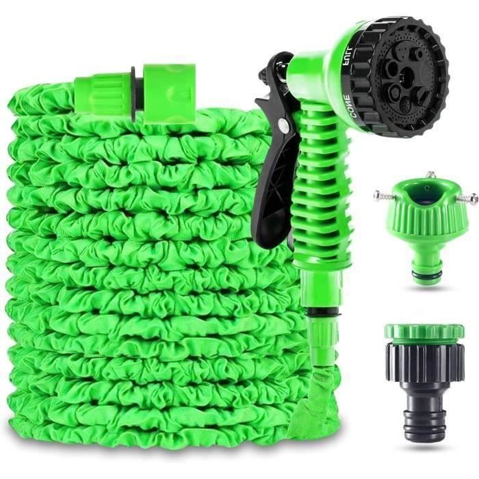 Tuyau d'arrosage extensible, 30M - 100FT ;tractable Tuyau d'arrosage ...