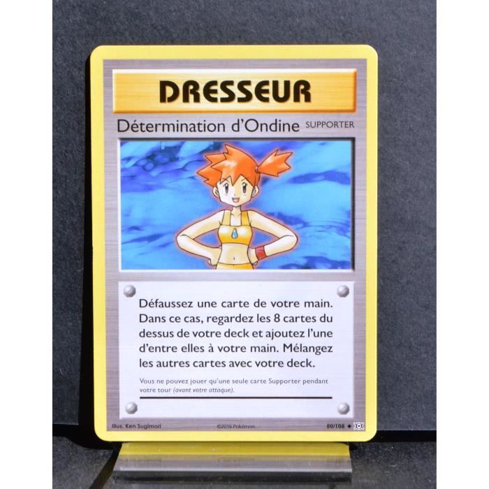 Carte Pokémon 80-108 Détermination D'ondine XY - Évolutions NEUF FR ...