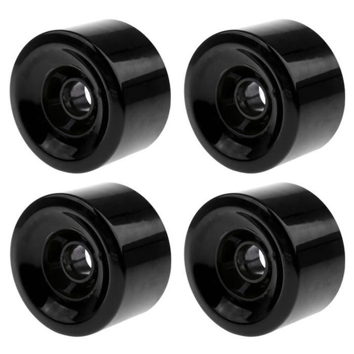Lot de 4 Roues de Planche à Roulettes Professionnelles Longboard Kit de ...