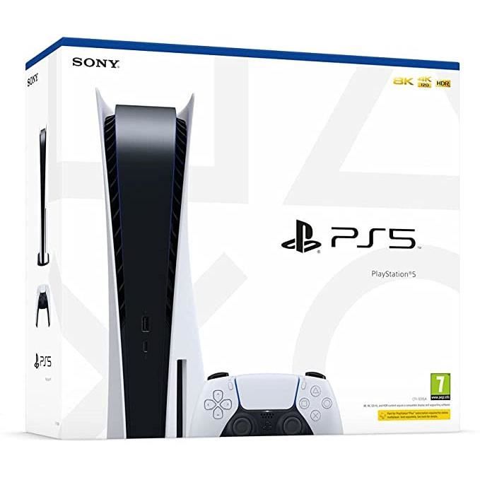 Console de salon - PS5 - Bundle - Couleur principale: Noir - Lot de 2 ...