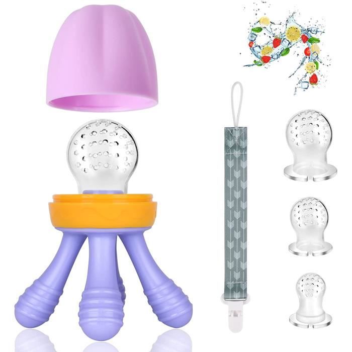 Vicloon Silicone Grignoteuse Bébé,Tetine Grignoteuse Bebe Tétine D ...