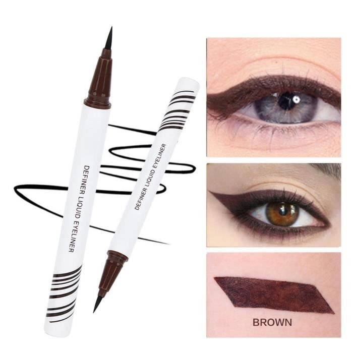 TMISHION Crayon eyeliner Crayon Liquide d'Eyeliner à Pointe Ultra-Fine ...
